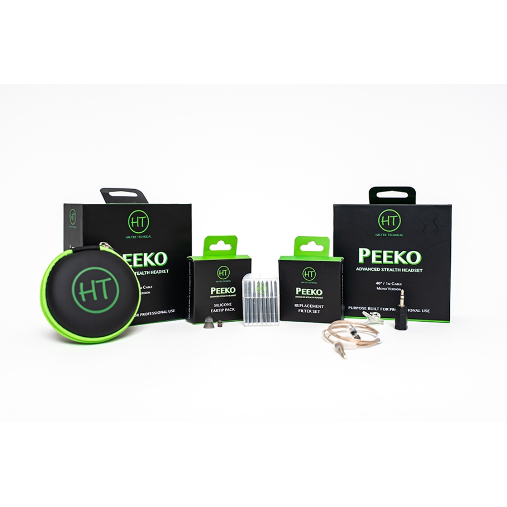 Halter Technical Peeko Advanced Stealth IFB Headset